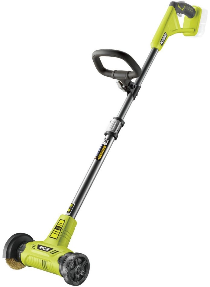 Ryobi 5133004728 RY18PCA-120 Limpia patios 18V con cepillo lateral ...